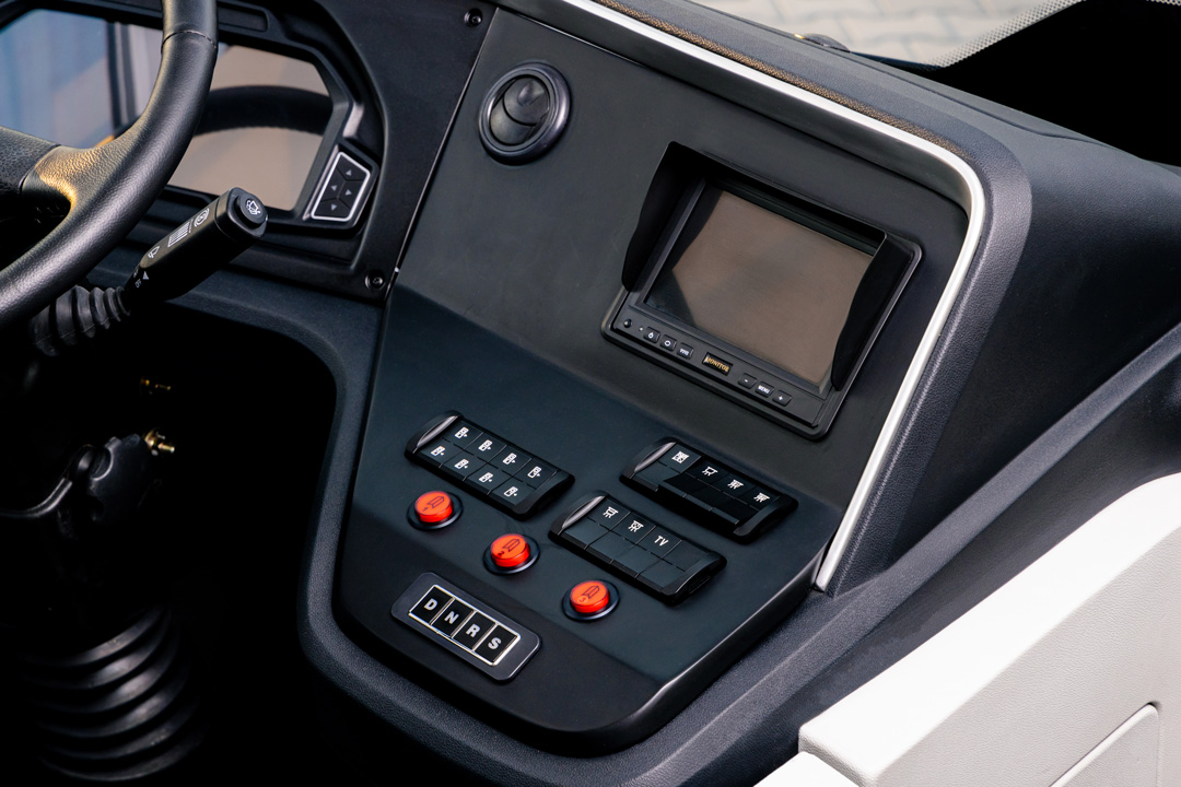 Comfort features for the electric bus driver